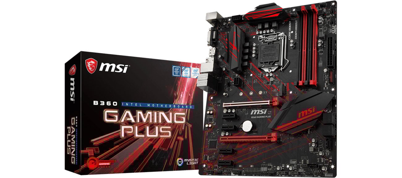 MSI B360 GAMING PLUS - Płyty główne Socket 1151 - Sklep komputerowy - x ...